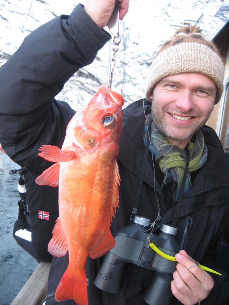 Jens with fish | Work & Life Denmark